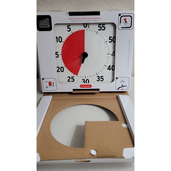 Kitchen | Time Timer 8 Inch Visual Timer 6 Minute Kids Desk Countdown ...